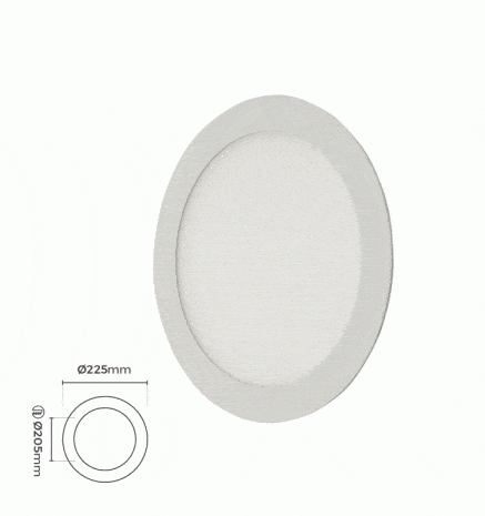 Led panel Slim Model 18W