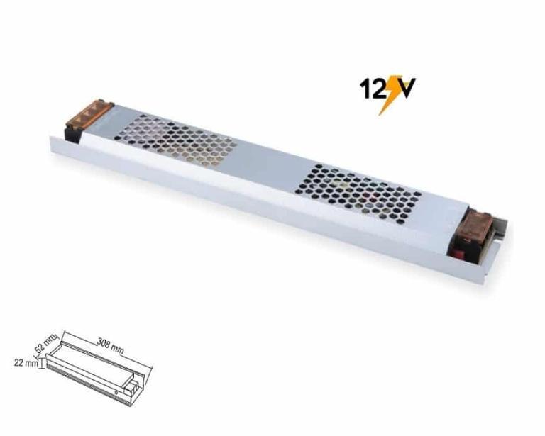 30A Ultra Slim Trafo 12V 360W-S14357